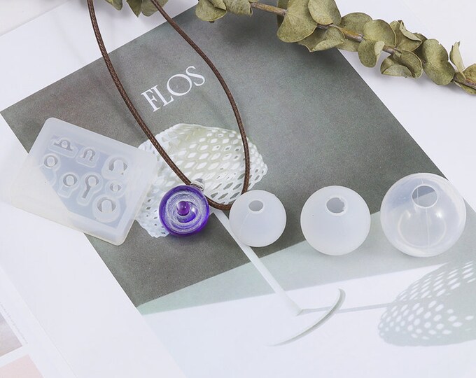 Big Size Transparent Hemisphere Silicone Mold 10cm 3d Half Ball Resin ...