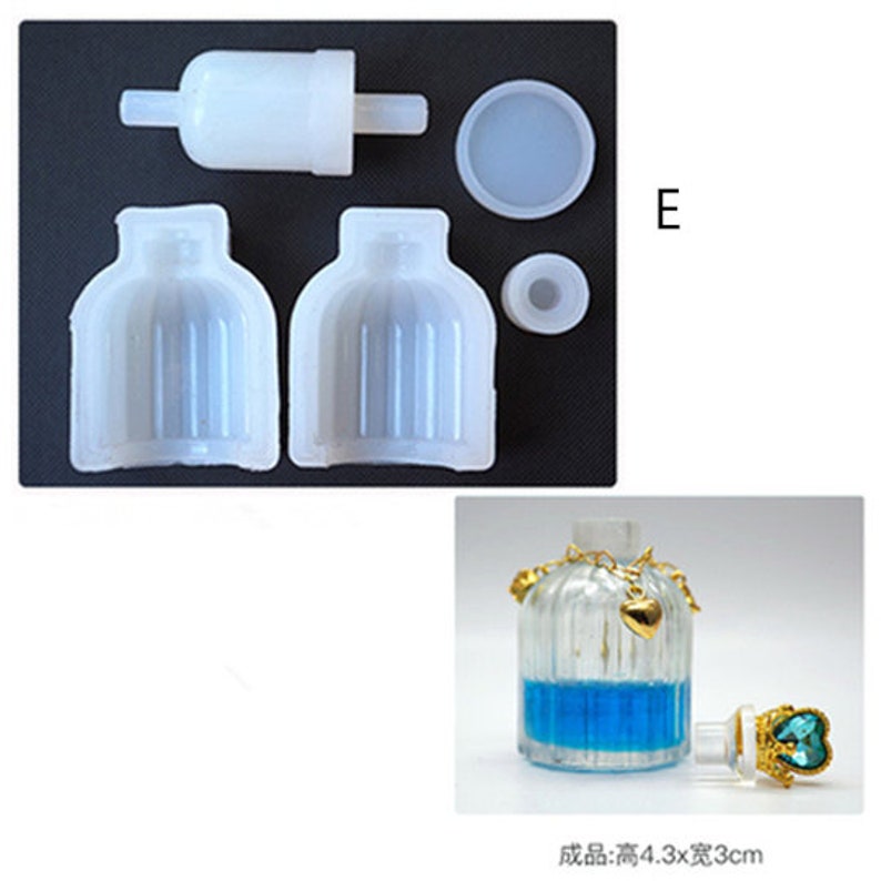 3D Perfume Bottle Mold-glass Bottle Mold-potion Bottle - Etsy