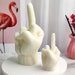 Hand Gesture Candle Mold-middle Finger Candle Mold-funny Candle ...