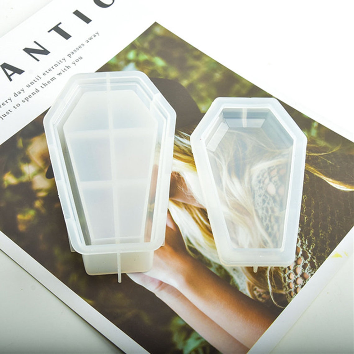 Vampire Coffin Box Resin Mold-skull Zombie Coffin Box - Etsy