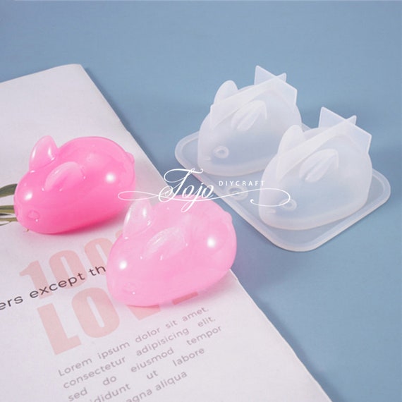 Animal Rabbit Silicone Mold-cute Rabbit Mold-rabbit Resin | Etsy