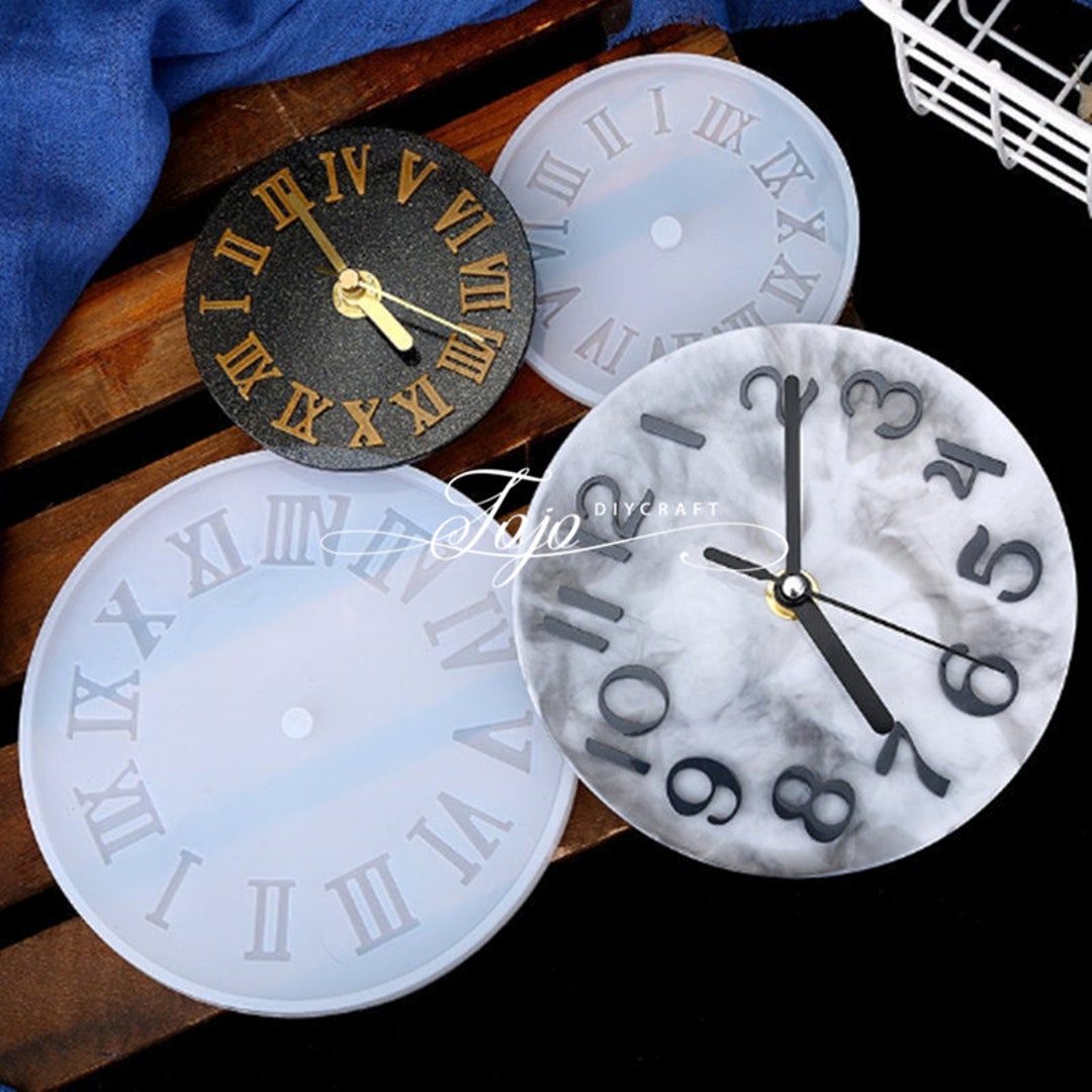 12 Constellation Clock Dial Resin Mold-roman Numeral Clock Watch Mold ...