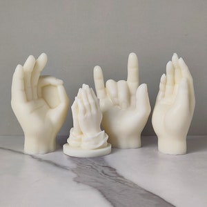 Hand Gesture Candle Mold-middle Finger Candle Mold-funny Candle ...