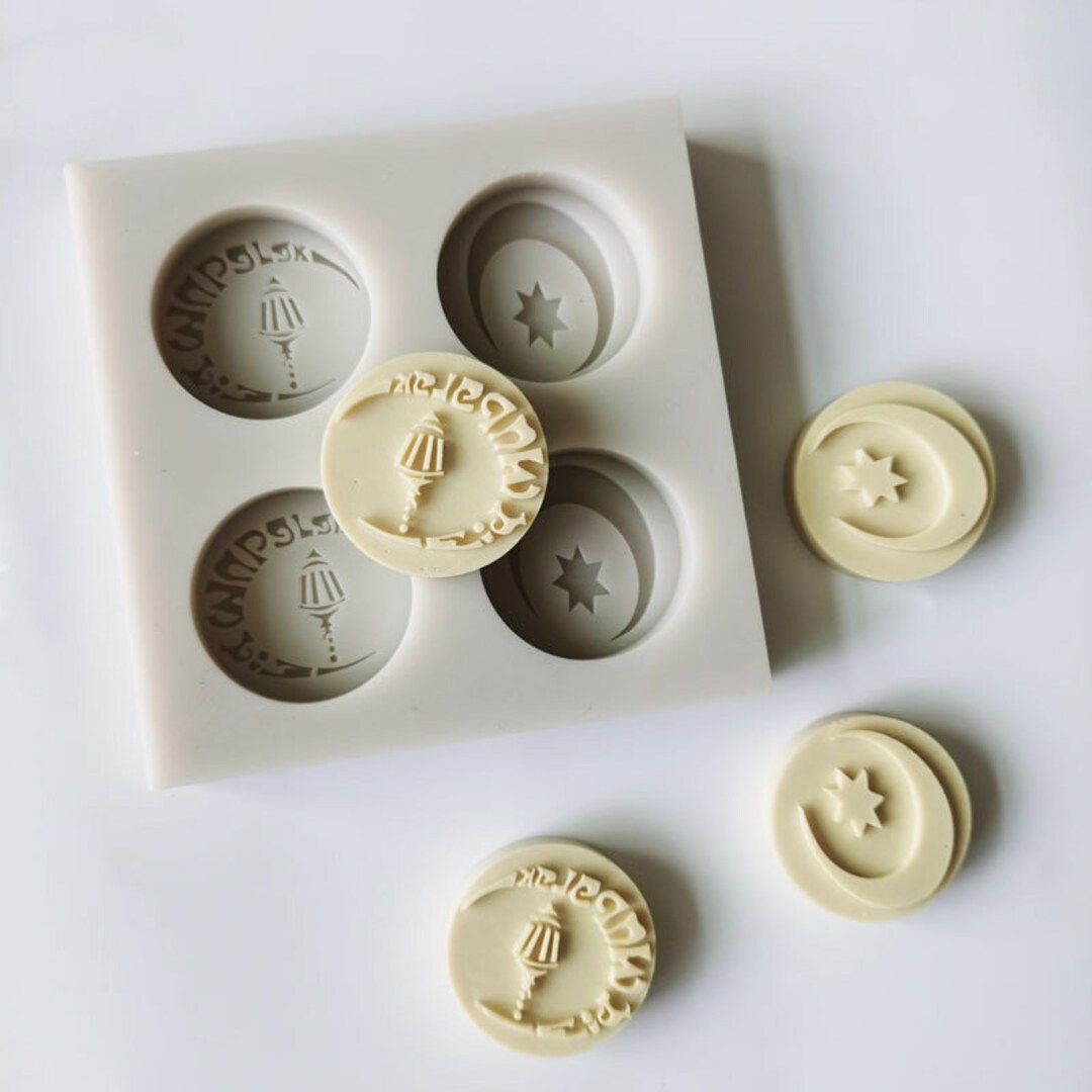 Ramadan Eid Silicone Mold-eid Mubarak Fondant Mold-eid Chocolate Mold ...