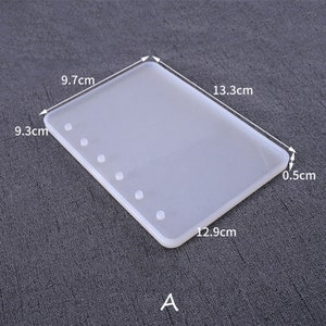 A5 A6 A7 Notebook Cover Mold-notebook Cover Silicone - Etsy