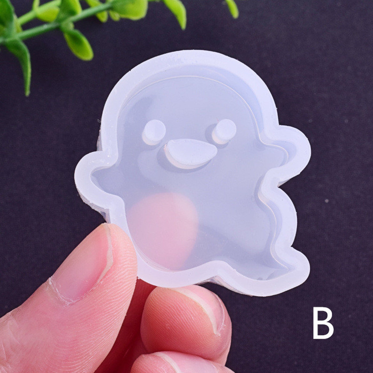 Devil Ghost Silicone Mold-halloween Ghost Resin Mold-cute Elf - Etsy