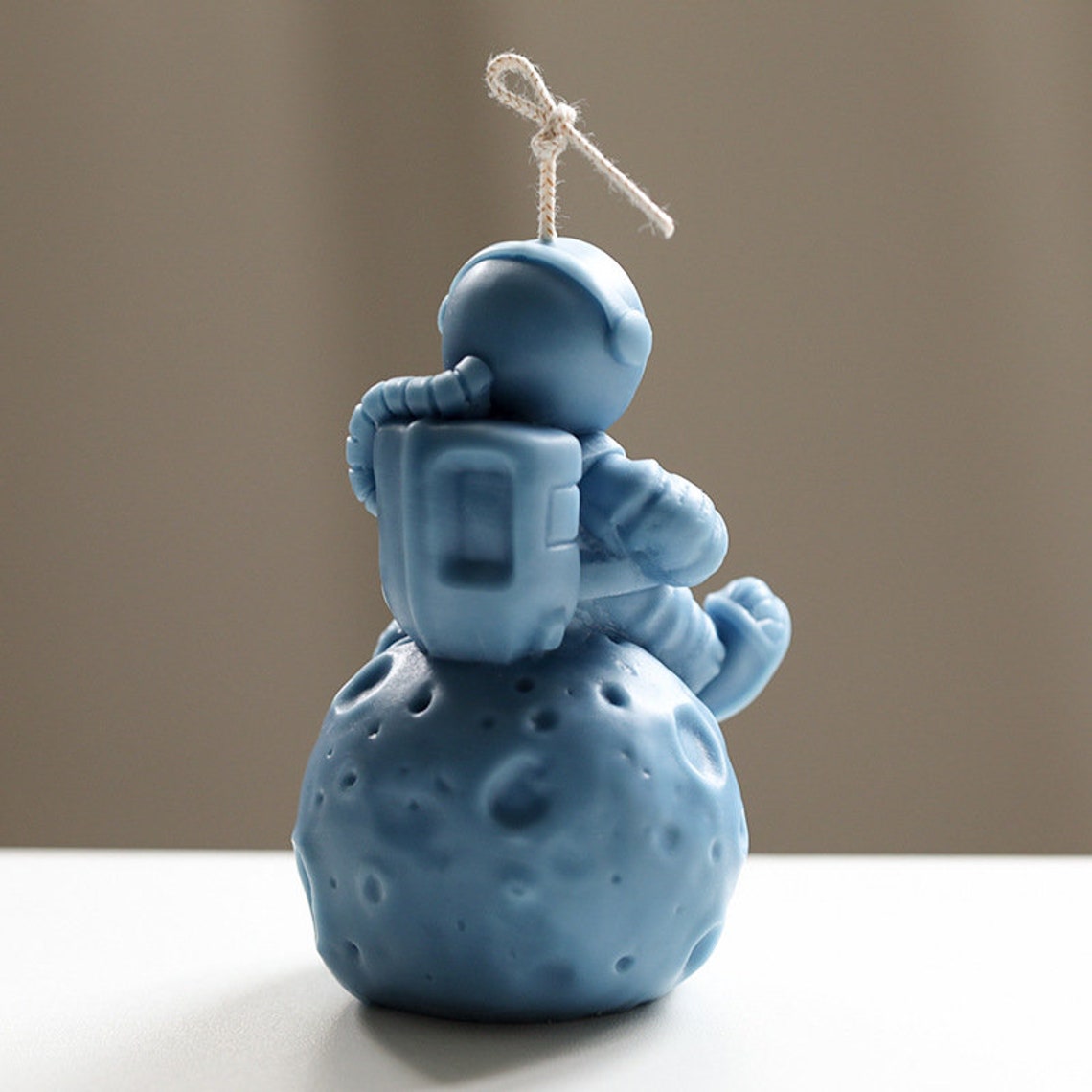 3D Astronaut Candle Silicone Mold-astronaut Candle Mold-moon - Etsy