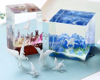 3D Miniature Mushroom Resin Filler-craft Resin Filling Model-silicone ...