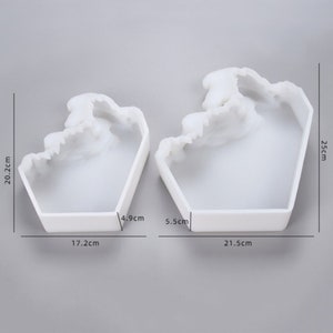 Ocean Wave Silicone Mold-kanagawa Wave Resin Mold-water Waves Mold-sea ...
