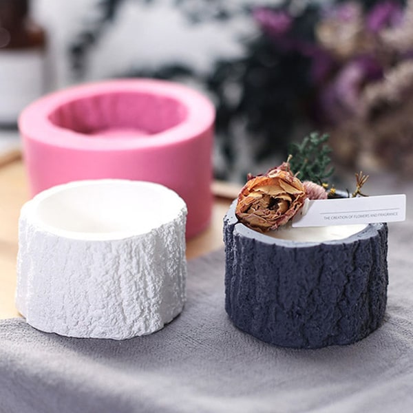 Concrete Mold Tree Stump - Etsy