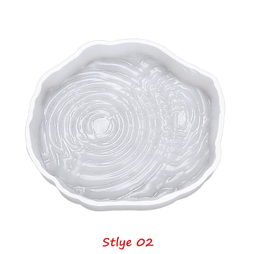 Water Ripple Coaster Resin Mold-ocean Wave Coaster Mold-coaster ...