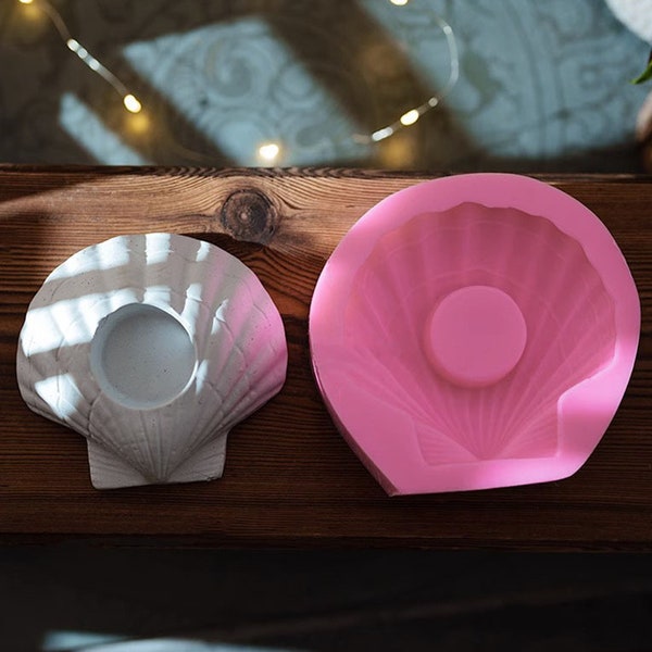 Scallop Candle Holder - Etsy