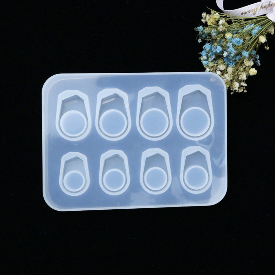 Special Shaped Ring Resin Mold-ring Silicone Mold-irregular Ring Resin ...