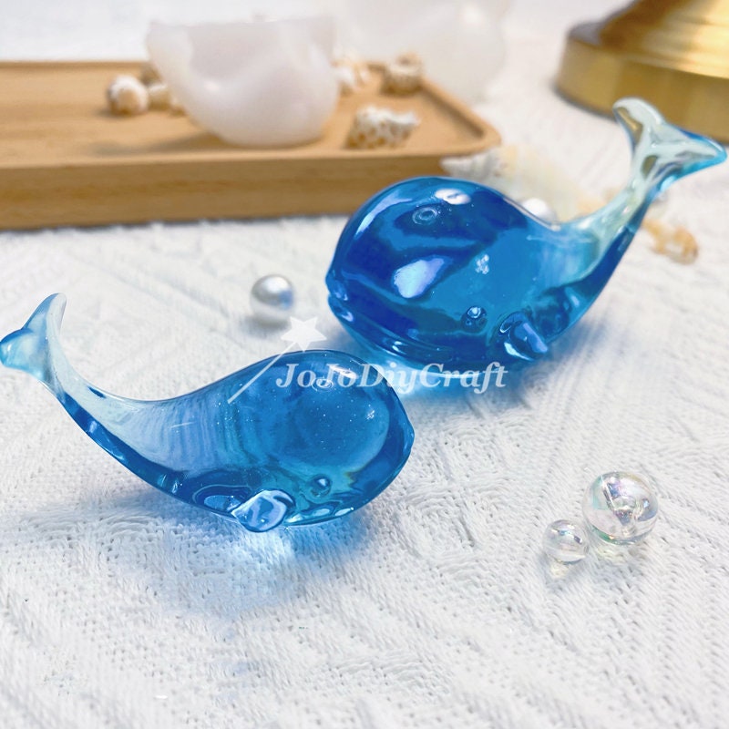 3D Whale Silicone Mold-blue Whale Resin Mold-whale Keychain - Etsy