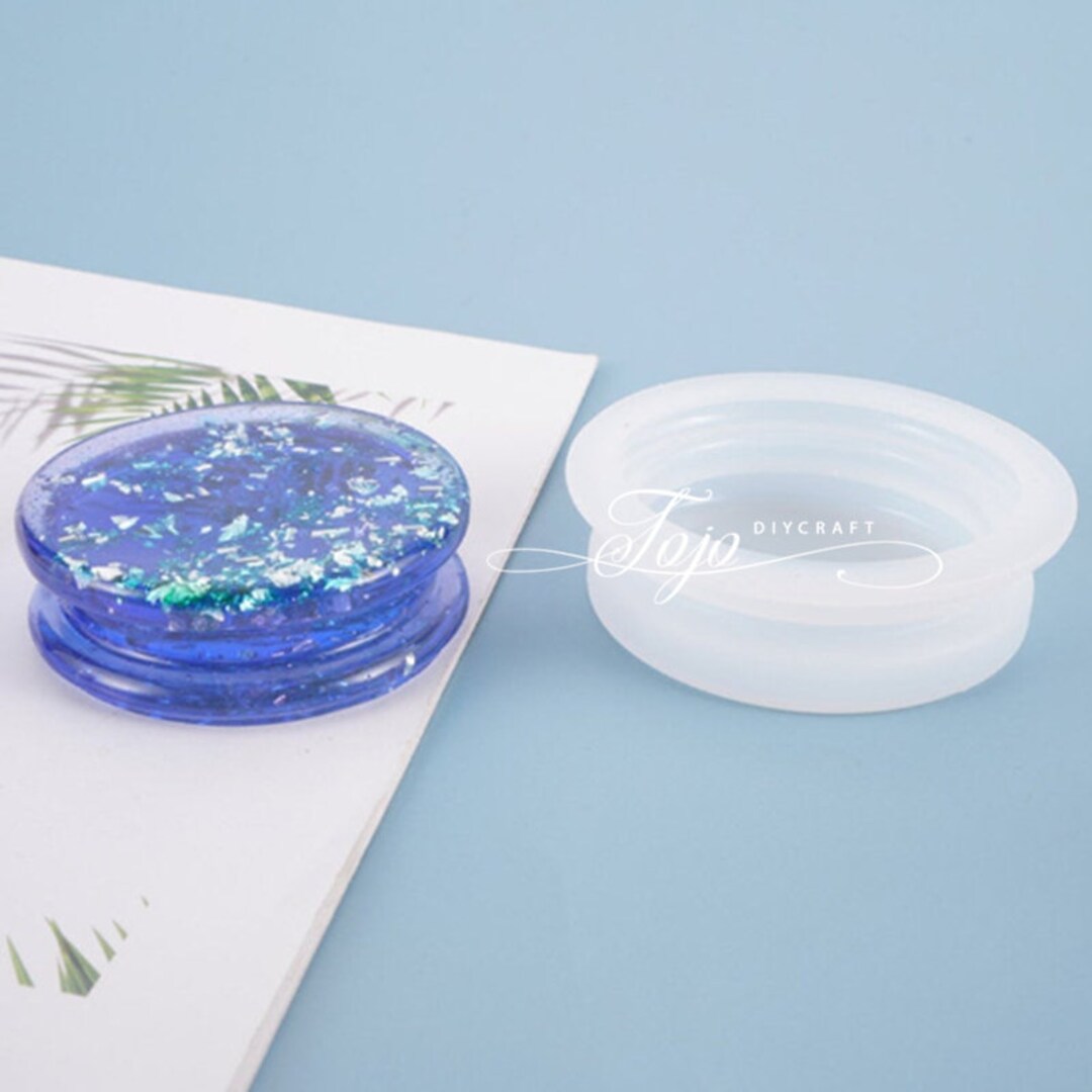 Round Display Stand Mold-circular Base Resin Mold-round Coaster ...