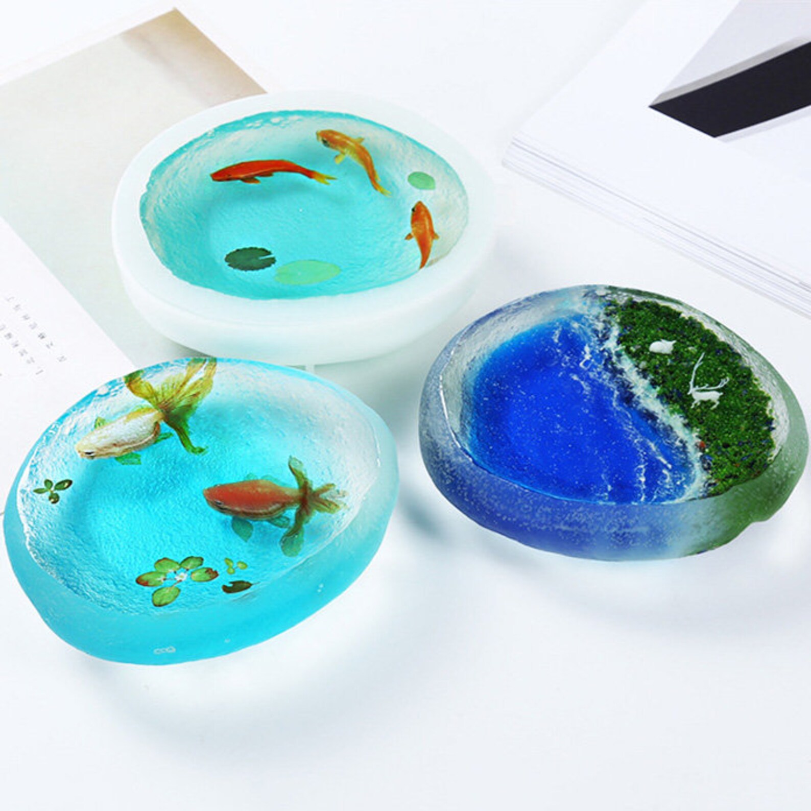 3D Goldfish Filler Model-goldfish Model for Silicone Mold-goldfish ...