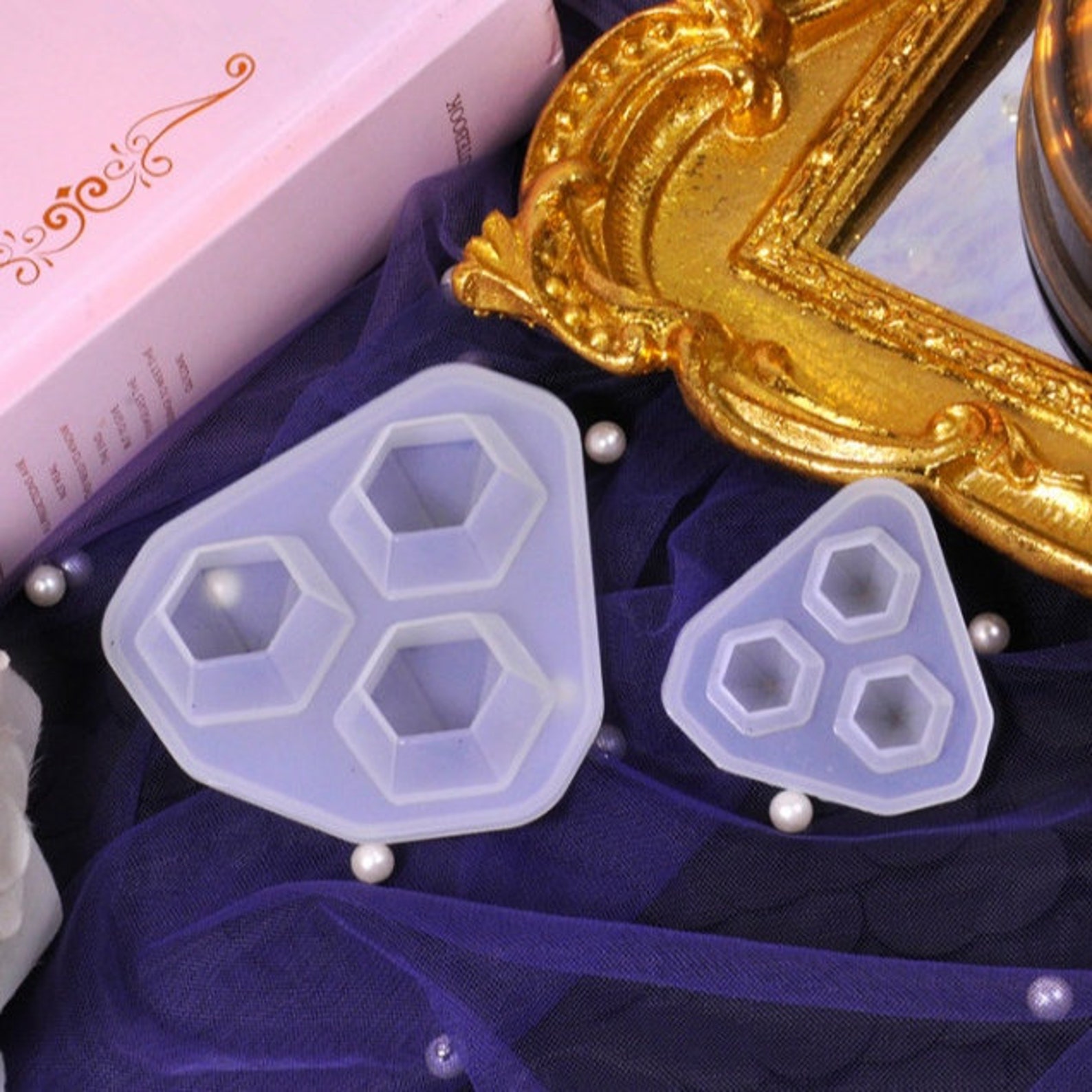 Ocean Diamond Silicone Mold-diamond Resin Mold-crystal Gem - Etsy