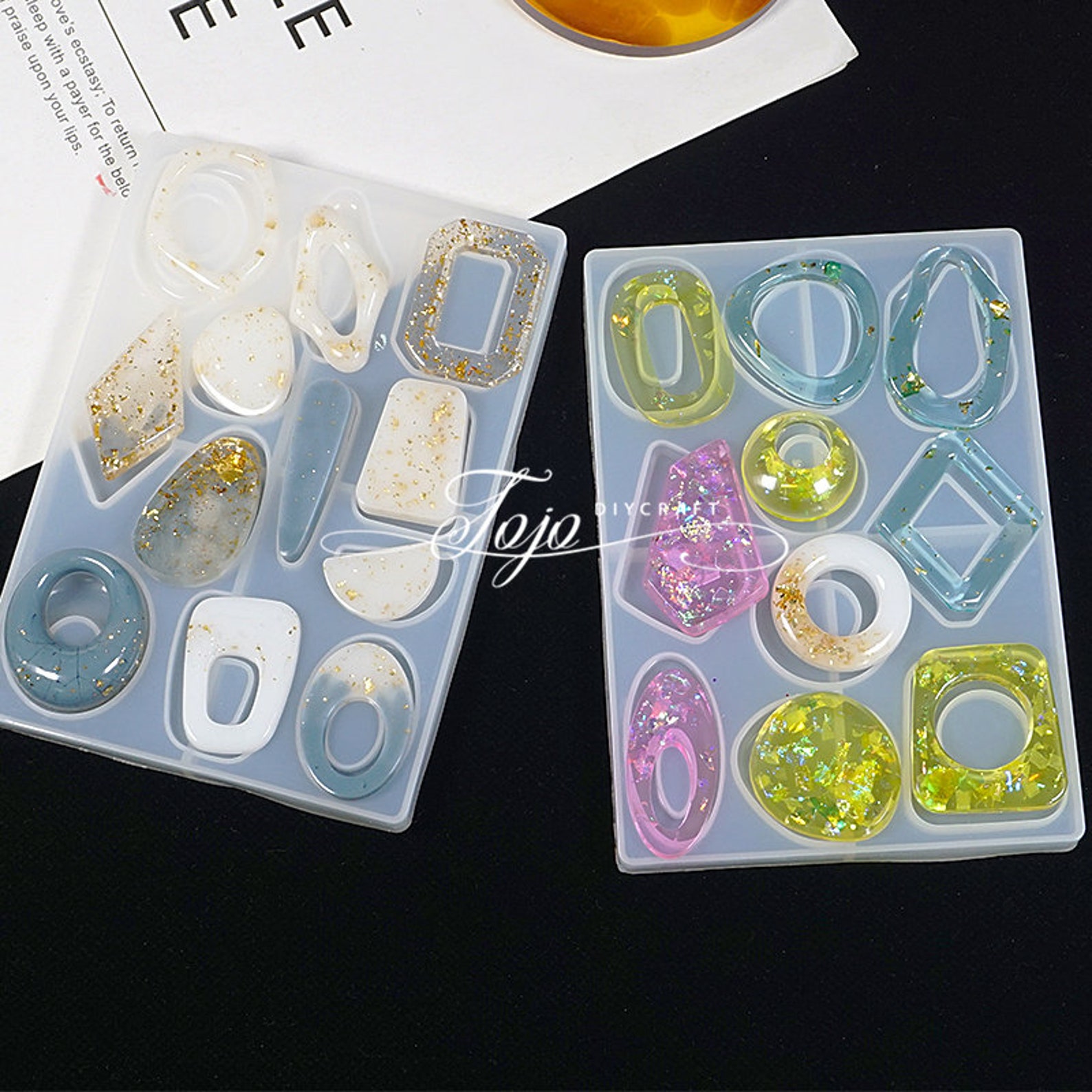 Geometric Irregular Jewelry Silicone Mold-traditional Six Lattice ...