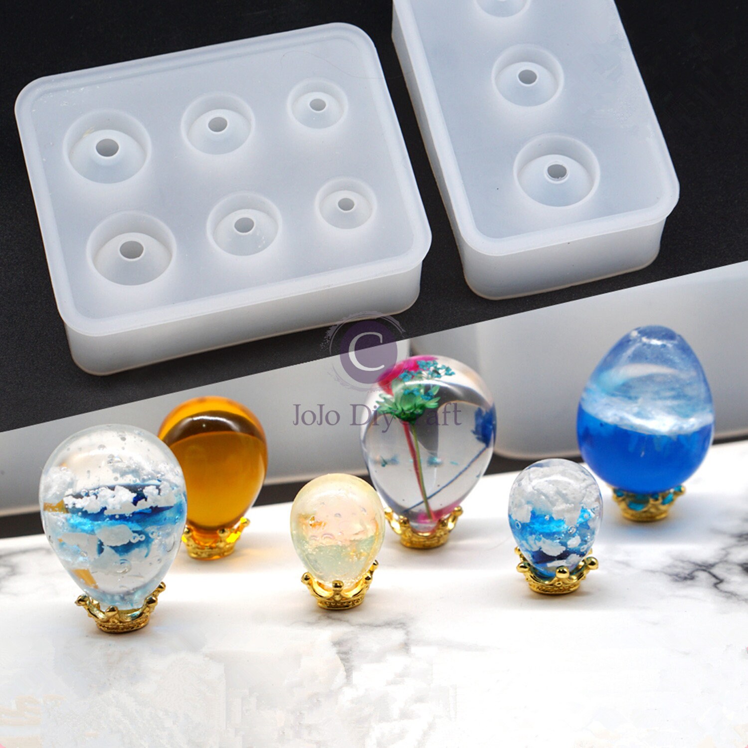 3D Stereo Egg Shape Mold-Oval Egg Silicone Mold-Kawaii Resin | Etsy