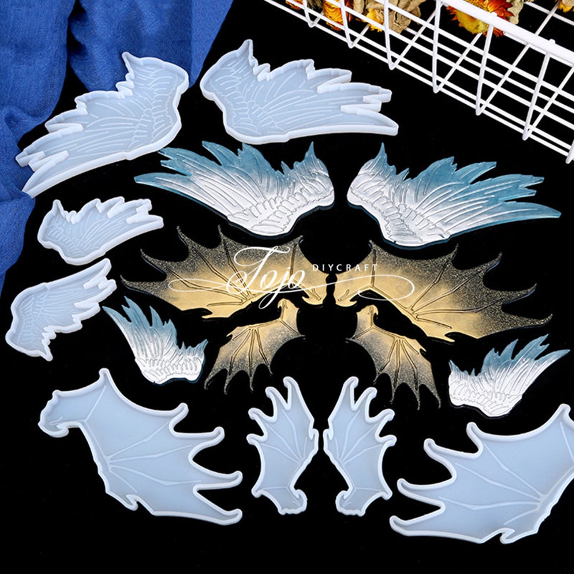 Angel Demon Wings Resin Mold-wing Silicone Mold-wing Headgear | Etsy