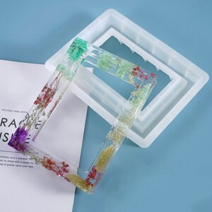 Rectangle Photo Frame Silicone Mold-family Portrait Photo Frame Mold ...