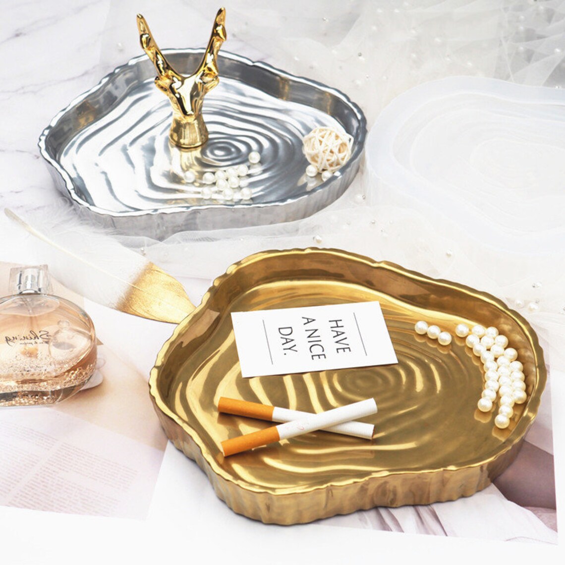 Large Tree Stump Ashtray Resin Mold-tree Stump Tray Dish | Etsy