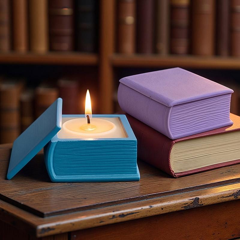 Book Silicone Mold Box - Etsy UK