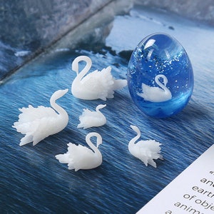 3D Swan Filler Model-swan Model for Silicone Mold-swan Filling ...