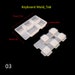 Keyboard Key Cap Resin Mold-oem Cat Claw Keycap Mold-mechanical Gaming ...