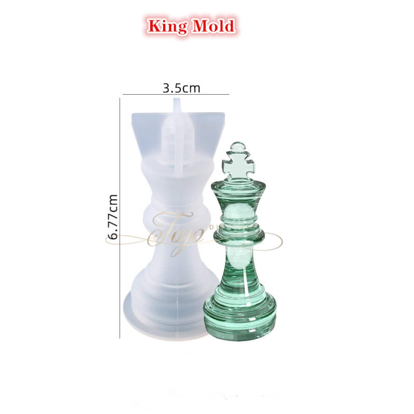 Chess Resin Mold-International Chess Mold-3D Chess Pieces | Etsy