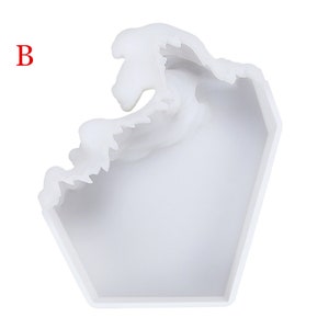Ocean Wave Silicone Mold-kanagawa Wave Resin Mold-water Waves Mold-sea ...