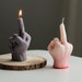 Middle Finger Silicone Mold-middle Finger Candle Mold-hand Gesture ...