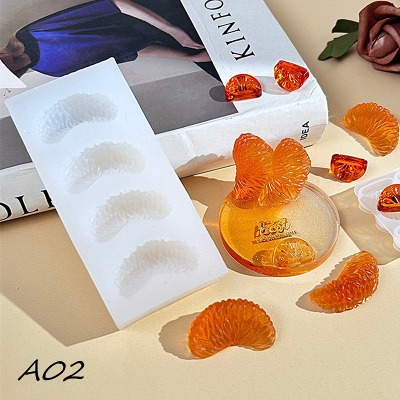 Fruit Orange Silicone Mold-orange Resin Mold-tangerine - Etsy