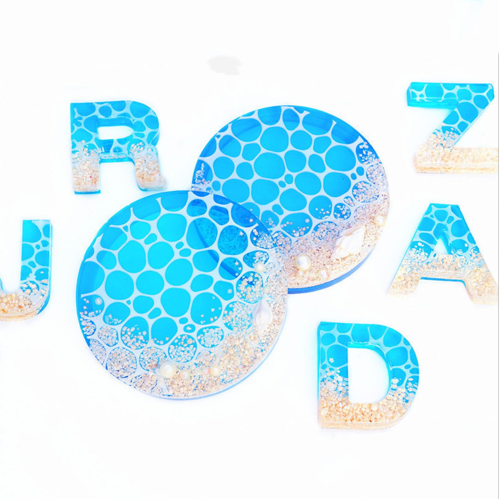 Ocean Water Pattern Mold-blue Water Wave Resin Mold-water - Etsy