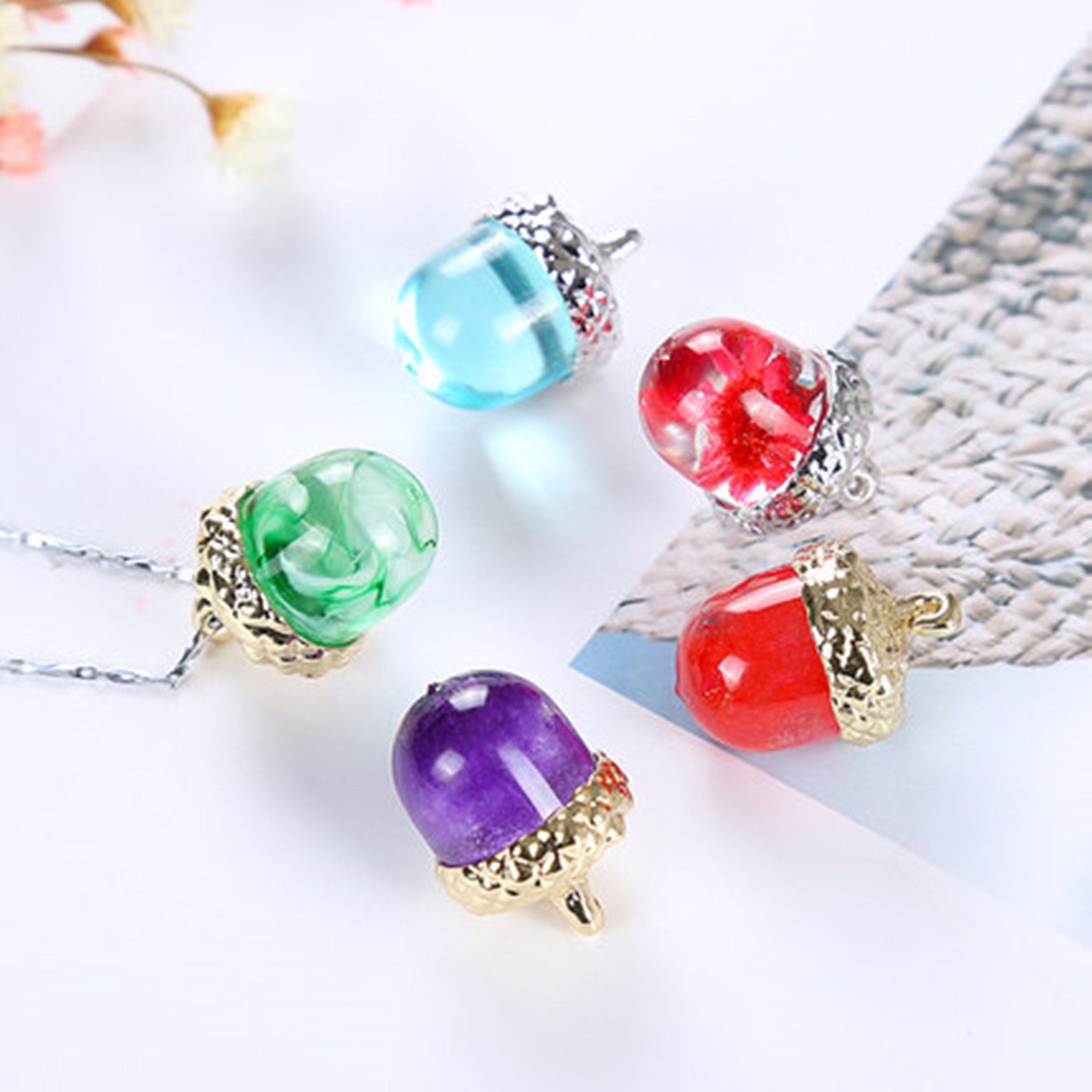 Lucky Acorn Resin Mold-acorn Silicone Mold-acorn Necklace | Etsy