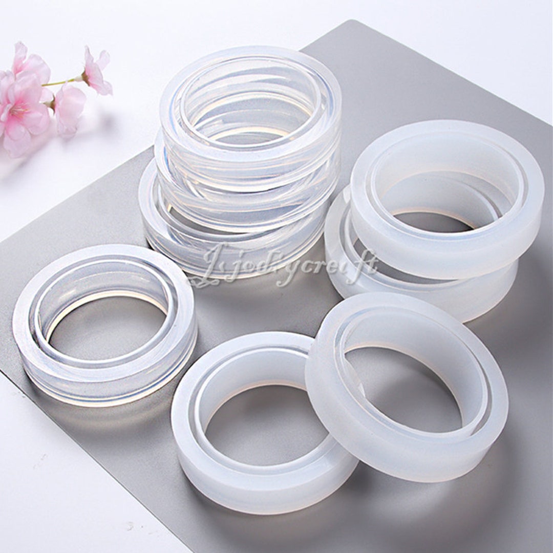 Large Size Bangle Resin Mold-bangle Bracelet Silicone Mold-diy Dried Flower Resin Bangle ...