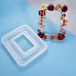 Photo Frame Silicone Mold-arc Photo Frame Resin Mold-colourful Picture ...