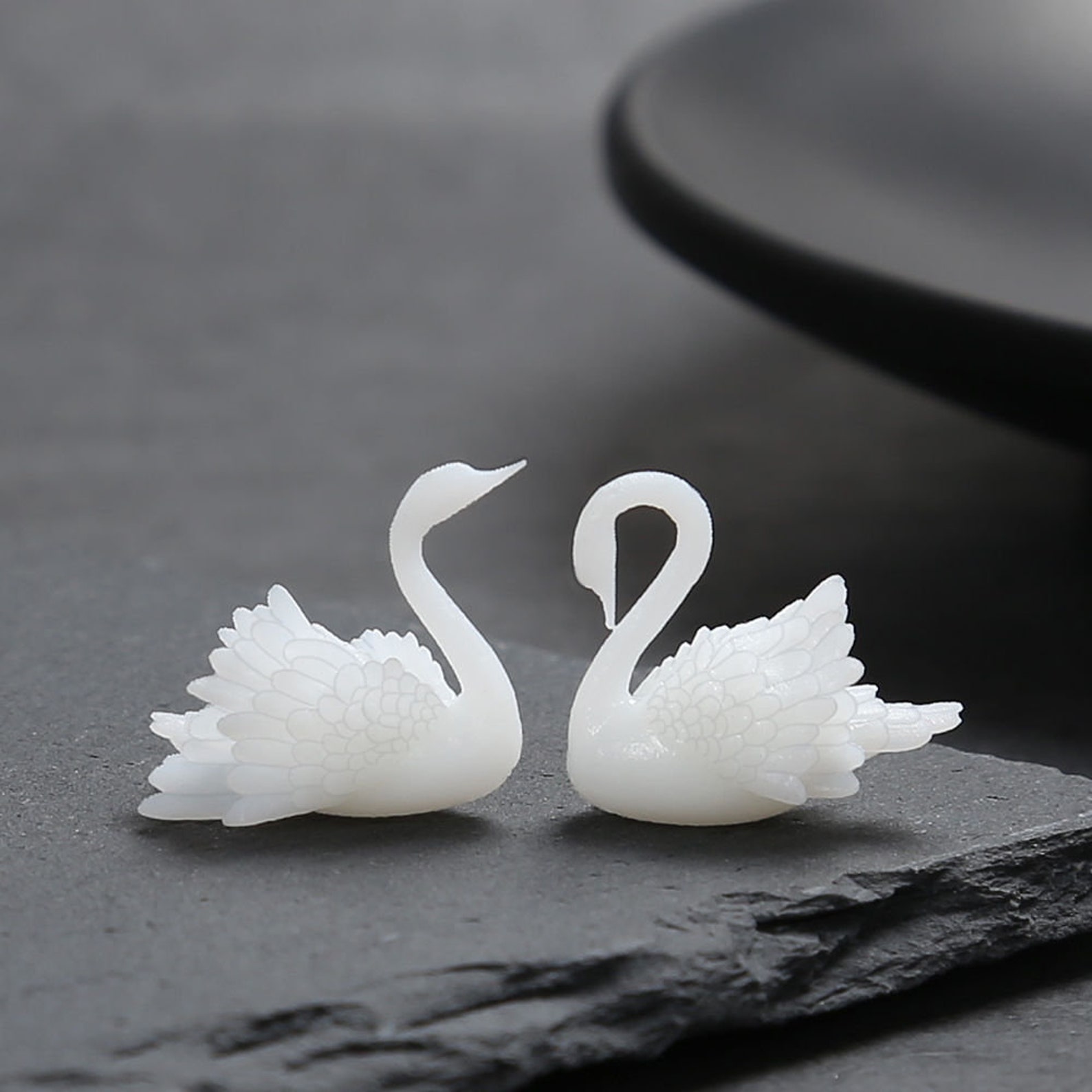 3D Swan Filler Model-swan Model for Silicone Mold-epoxy Resin - Etsy