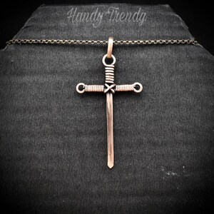 Sword Pendant Tutorial, Wire Wrap Pendant Tutorial by Handy Trendy Shop ...