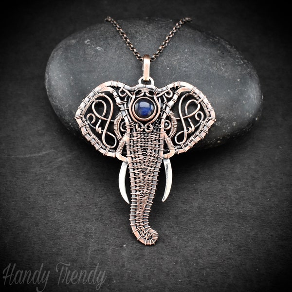 Wire Elephant - Etsy