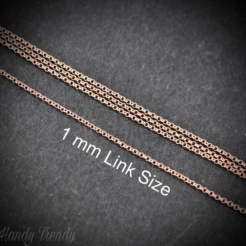 Copper Chain - Etsy