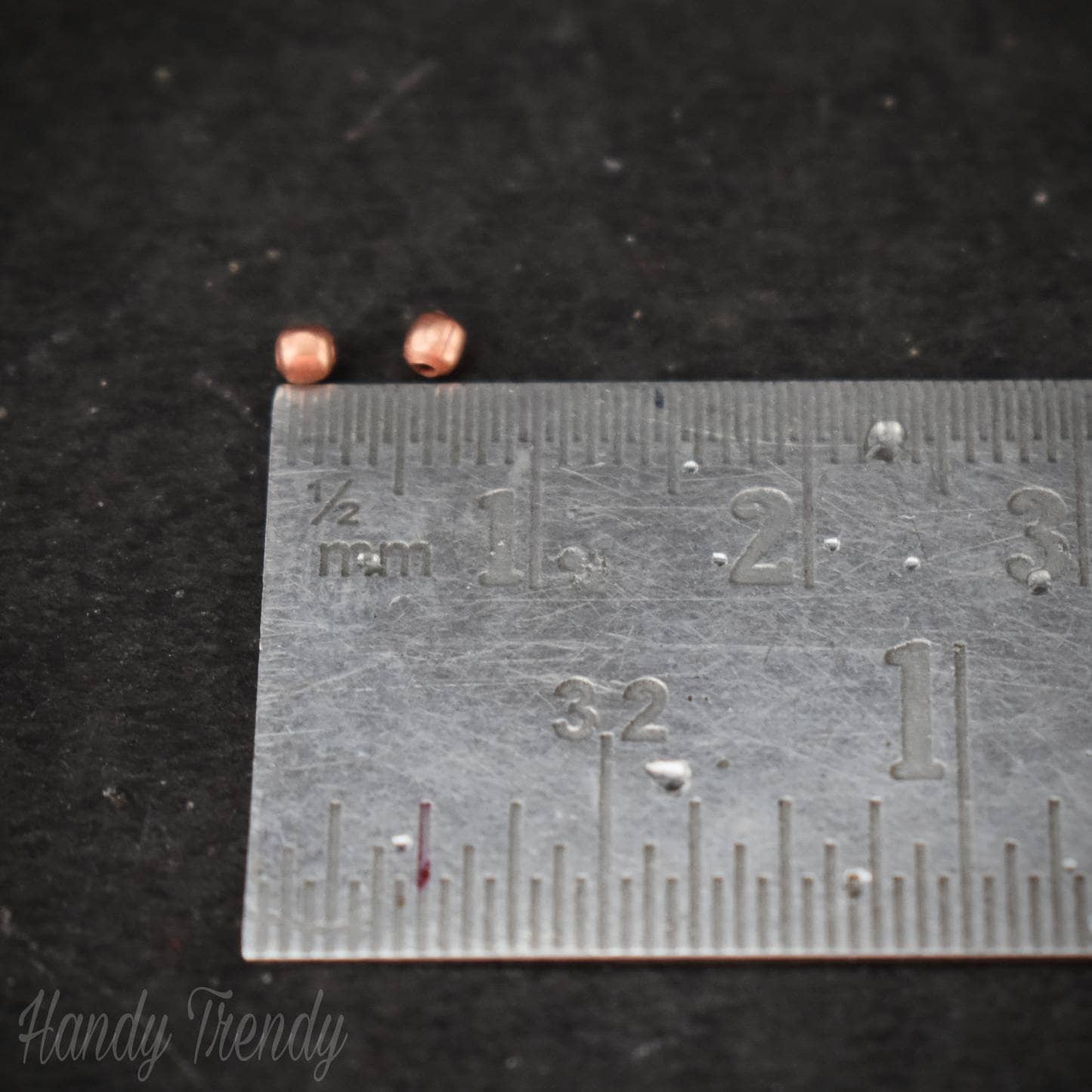 3mm Pure Copper Beads 30 Gram Bead 20 Gauge Hole Size | Etsy