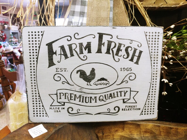 Farmhouse Kitchen Signs Kitchen Decor Signs With Farm - Etsy