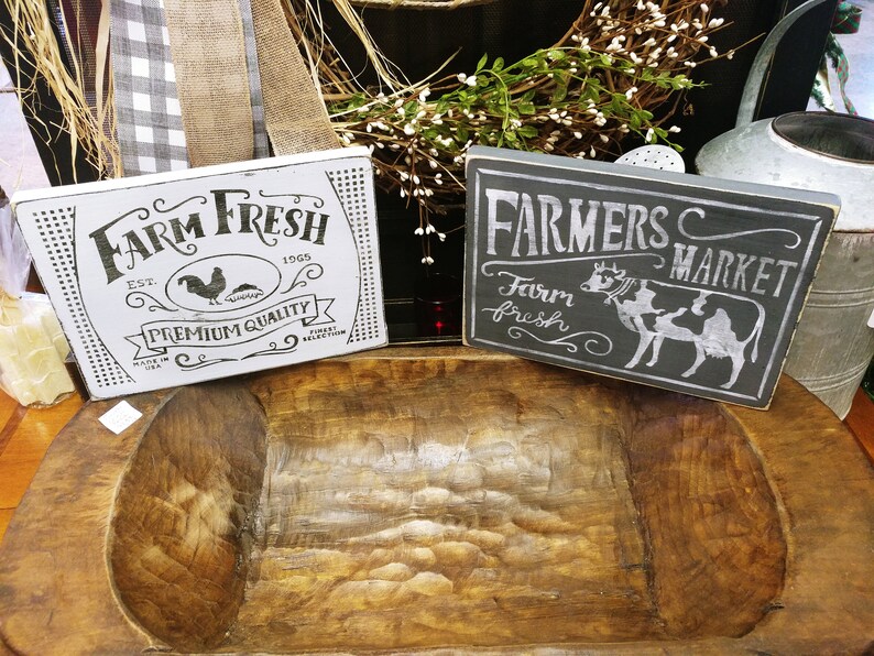 Farmhouse Kitchen Signs Kitchen Decor Signs With Farm - Etsy