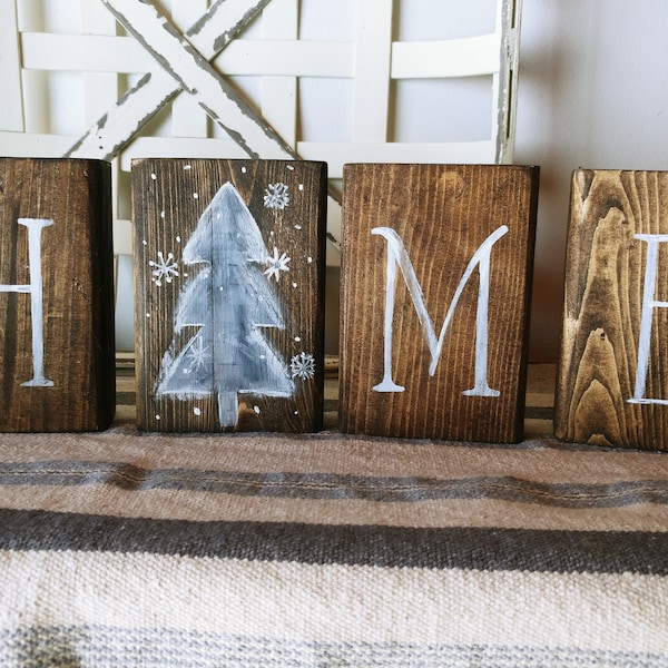 Reversible Wood Blocks Etsy