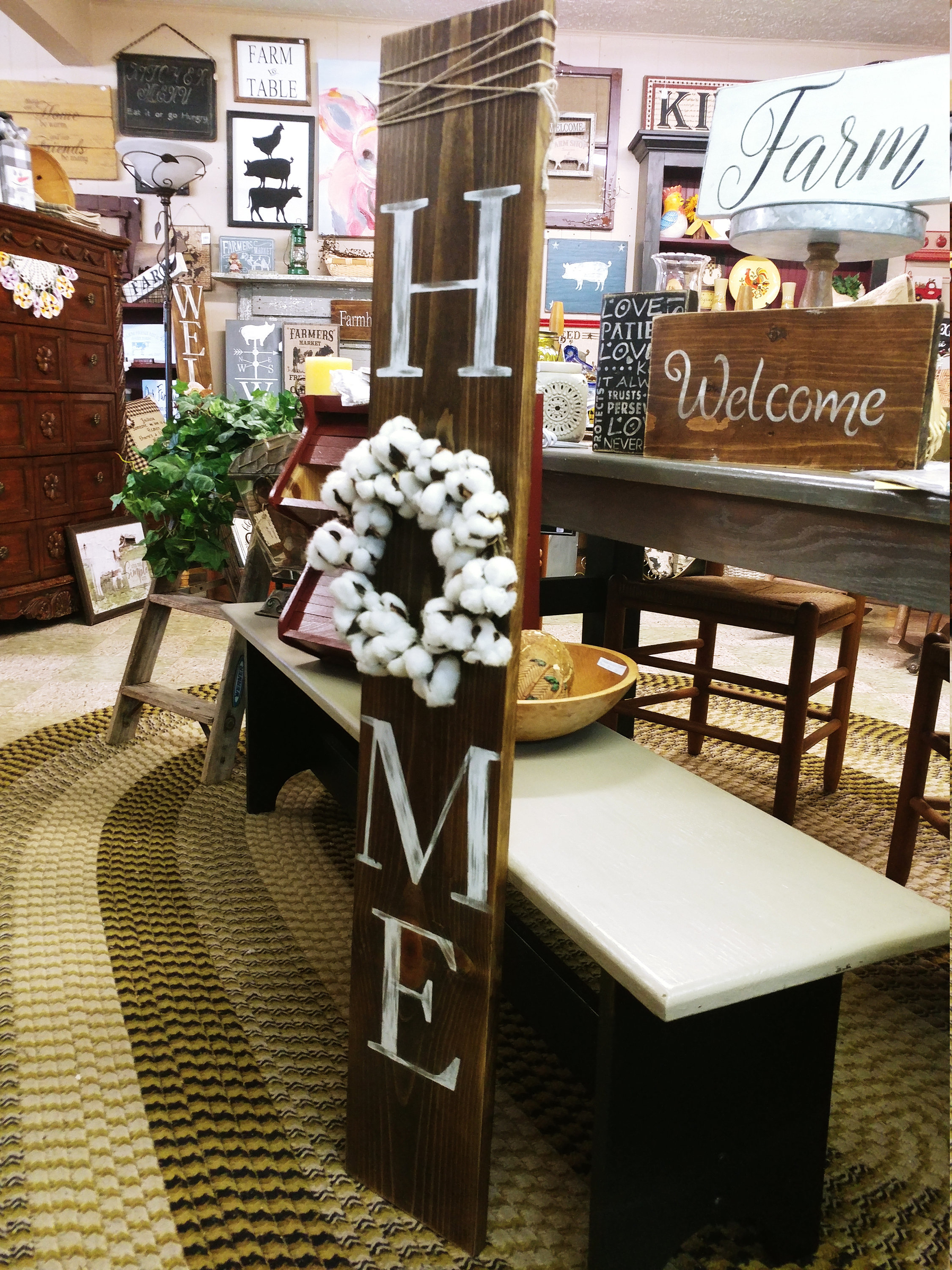 Home Sign, Farmhouse Sign, Sign for Front Porch, Entryway Decor ...