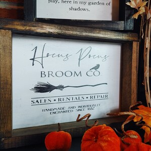 Set of 4 Handmade Hocus Pocus Signs, Witch Signs for Halloween, Spooky ...