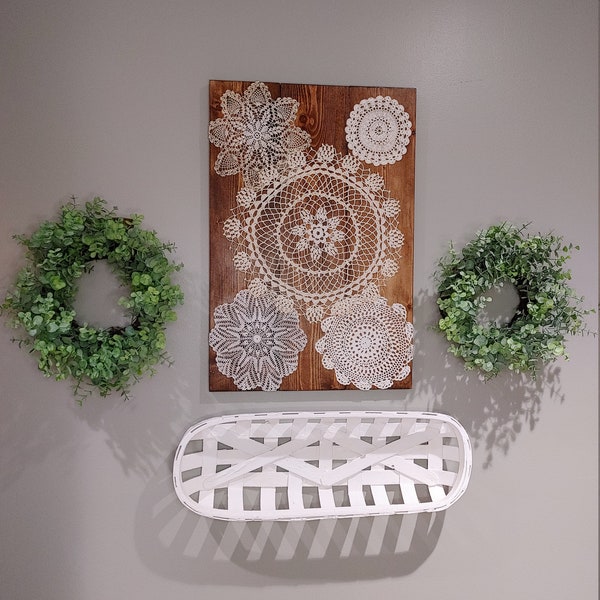 Doily Wall Art - Etsy
