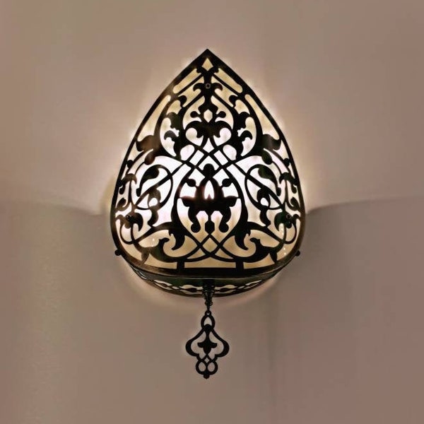 Moroccan Sconce Light - Etsy