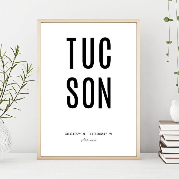 Tucson Print - Etsy
